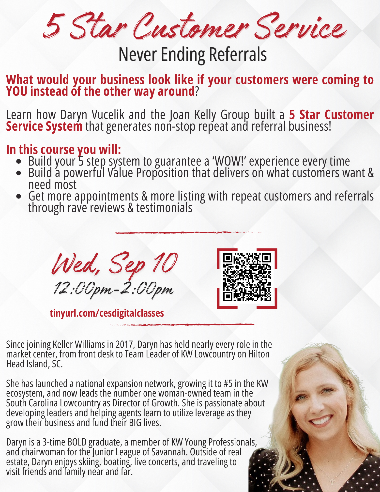5 Star Customer Service w/ Daryn Vucelik – Your Partner In Success