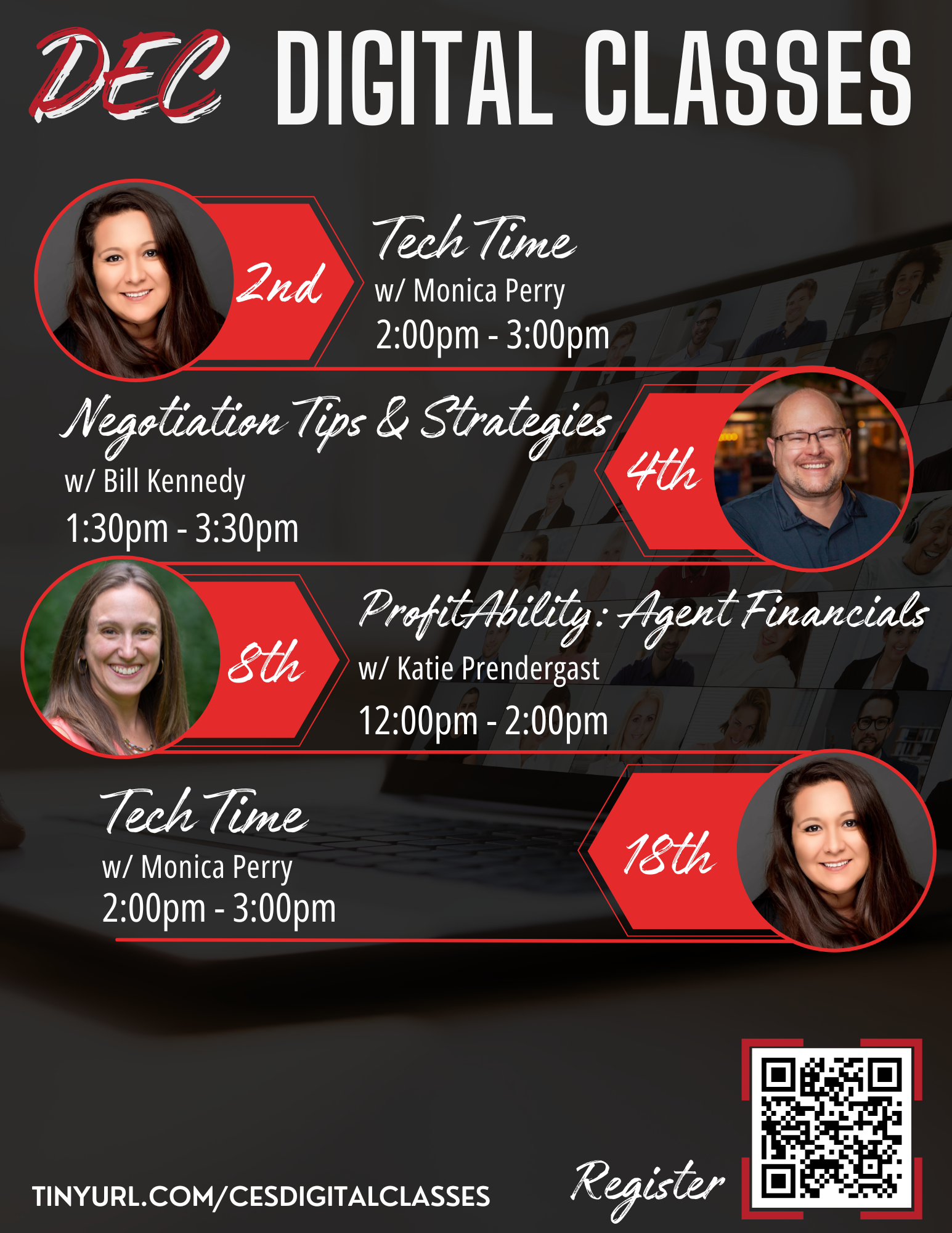 December Digital Classes – Your Partner In Success